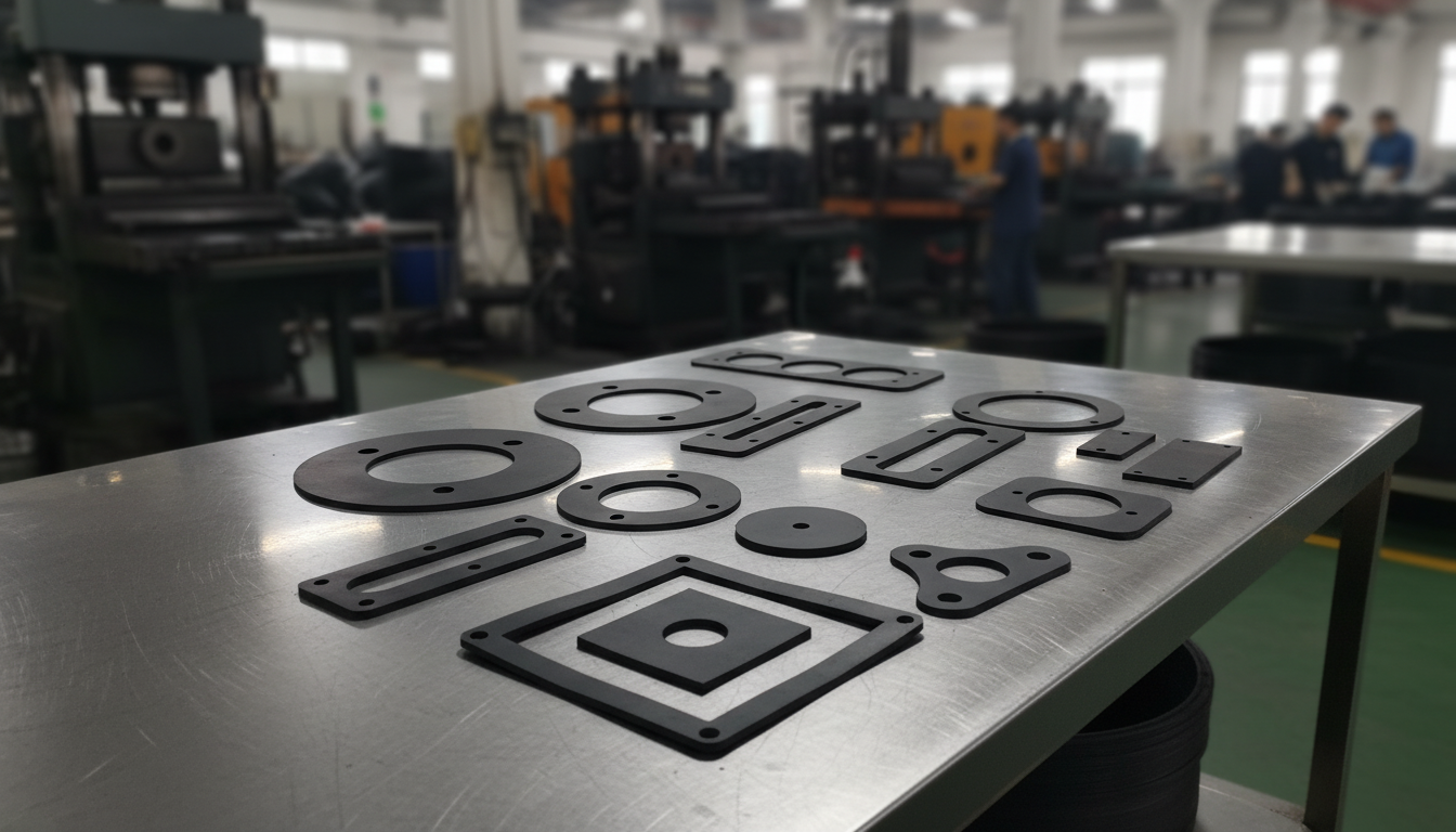 Custom Cut Rubber Gaskets & Technical Elastomer Parts | Rubbersan